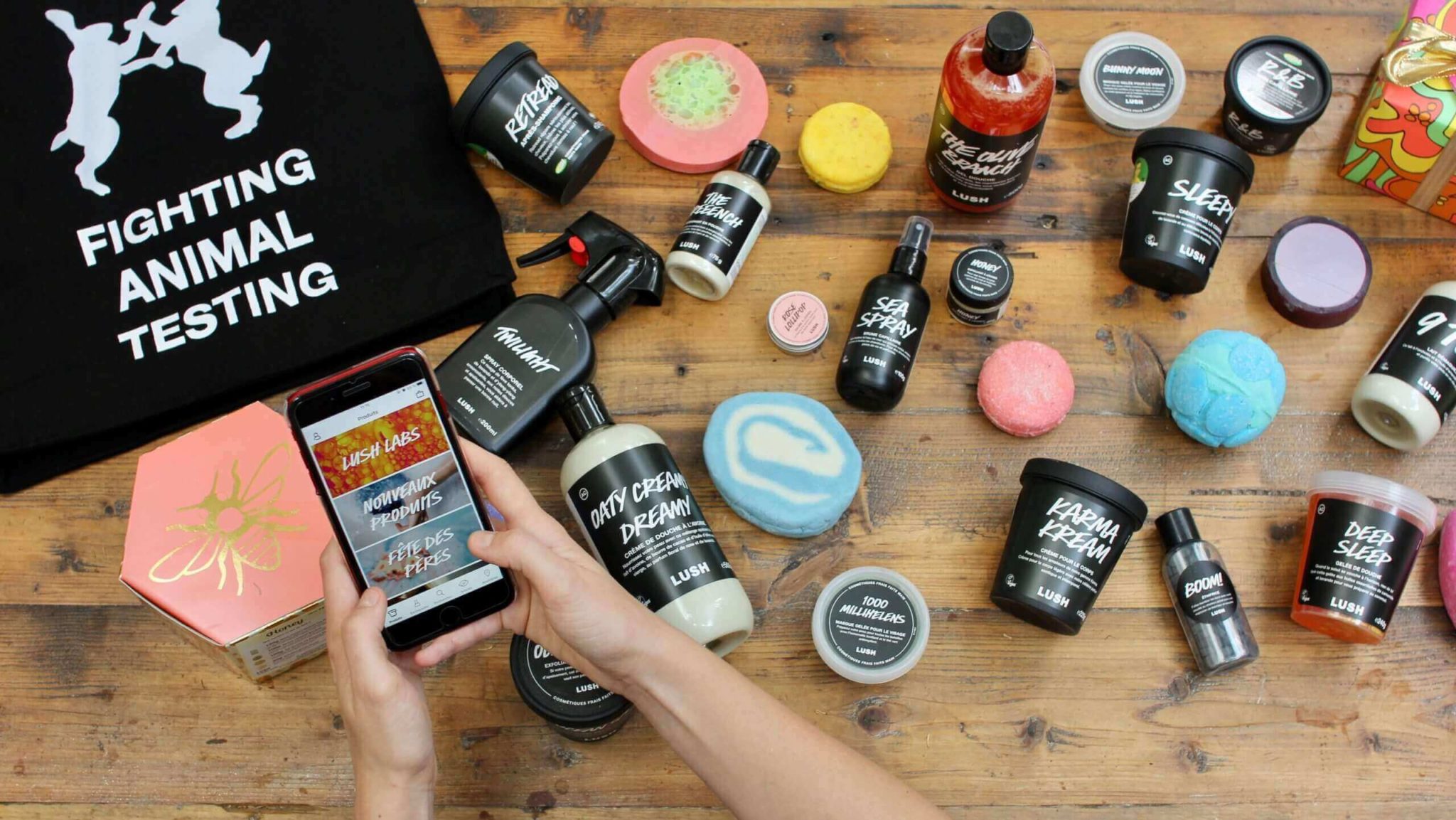 Lush, la référence en matière de maketing sensoriel